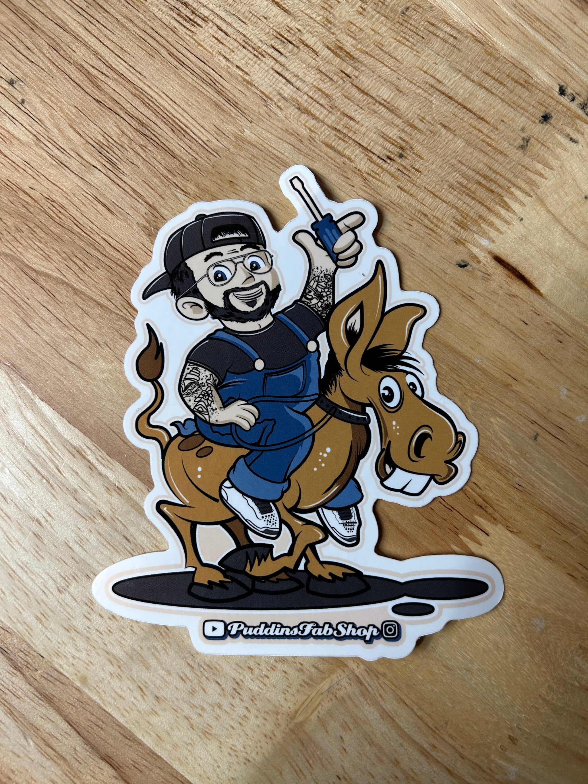 *NEW Sitting on Your A** Sticker – Puddin's Fab Shop