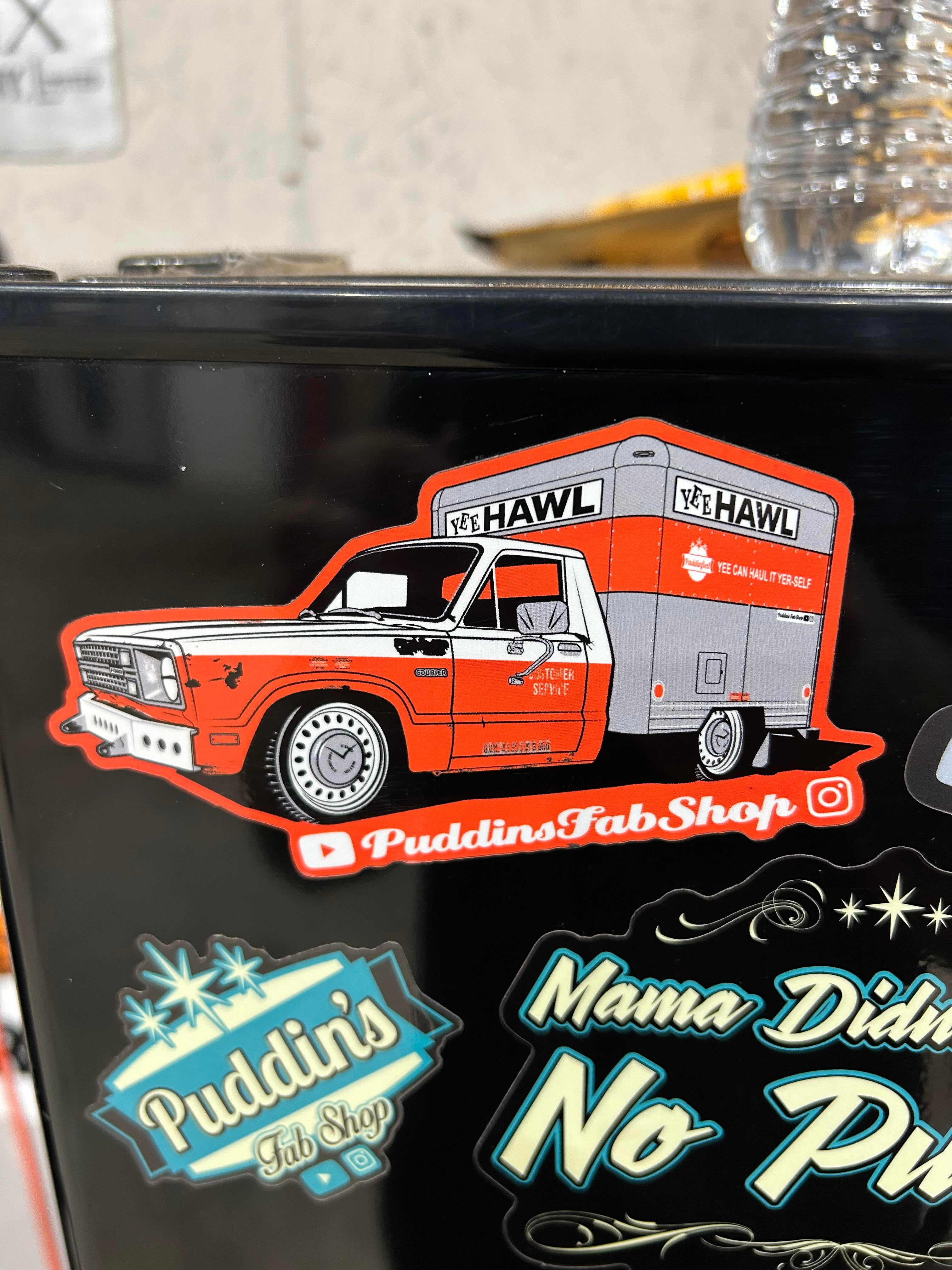 *NEW UPDATED* YEE-HAWL TRUCK STICKER – Puddin's Fab Shop