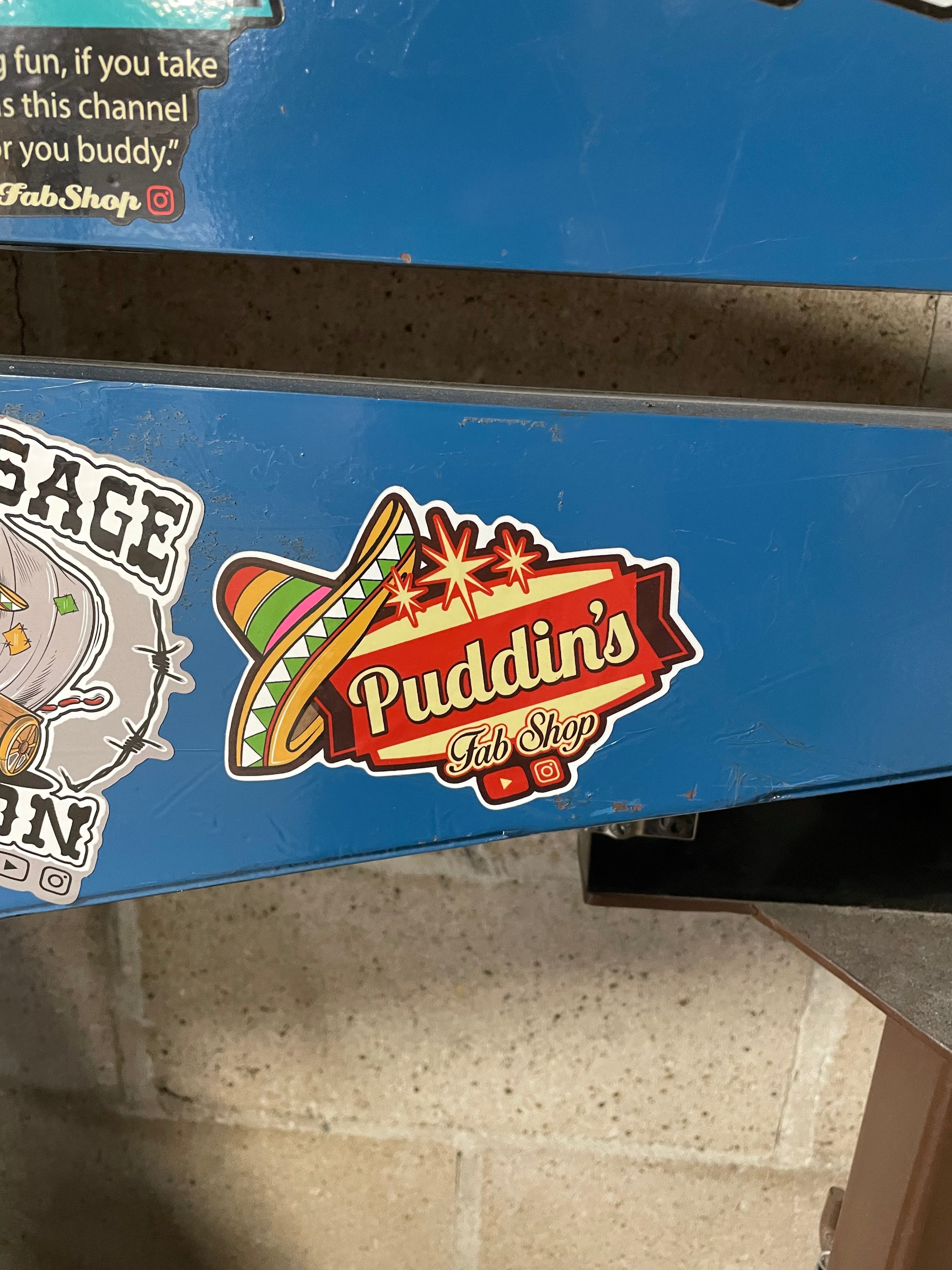 *Sombrero PFS sticker. – Puddin's Fab Shop